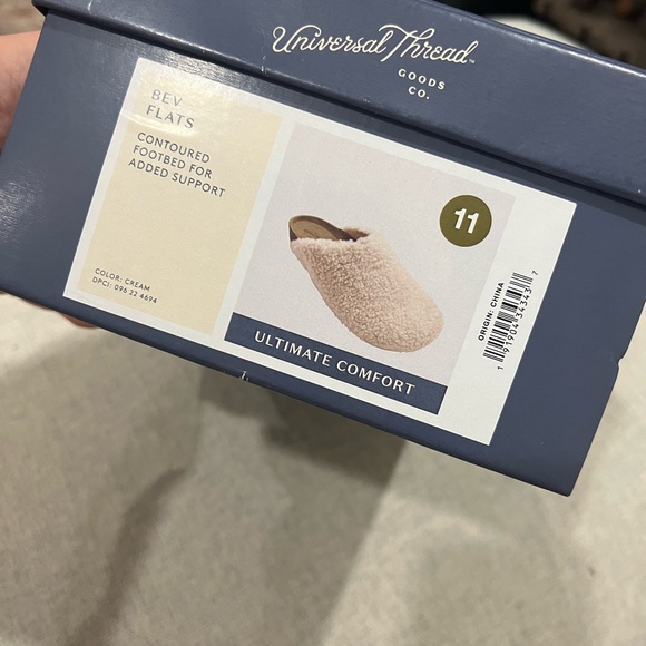 Universal Thread | Shoes | Universal Thread Bev Flats Sherpa Slip On ...